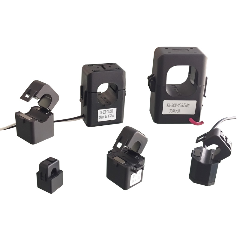 Split Core Clip On Current Sensor Rogowski Coil And Split Core Current